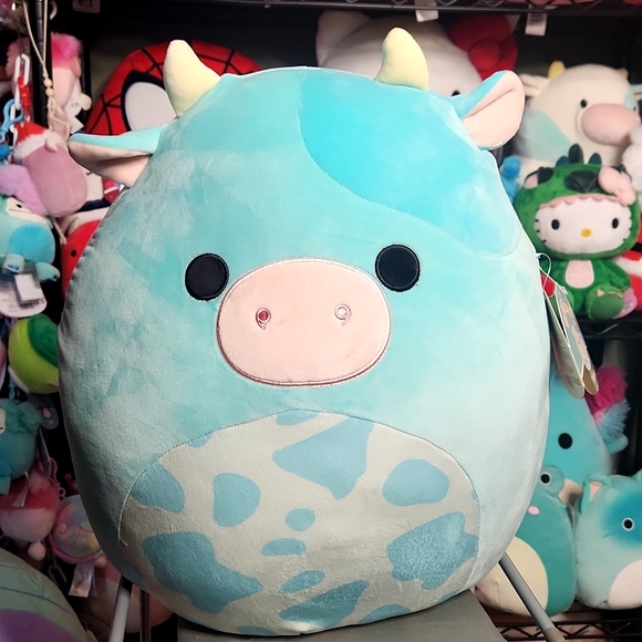 Squishmallows | Toys | Squishmallows Tuluck Ultra Rare Blue Cow | Poshmark